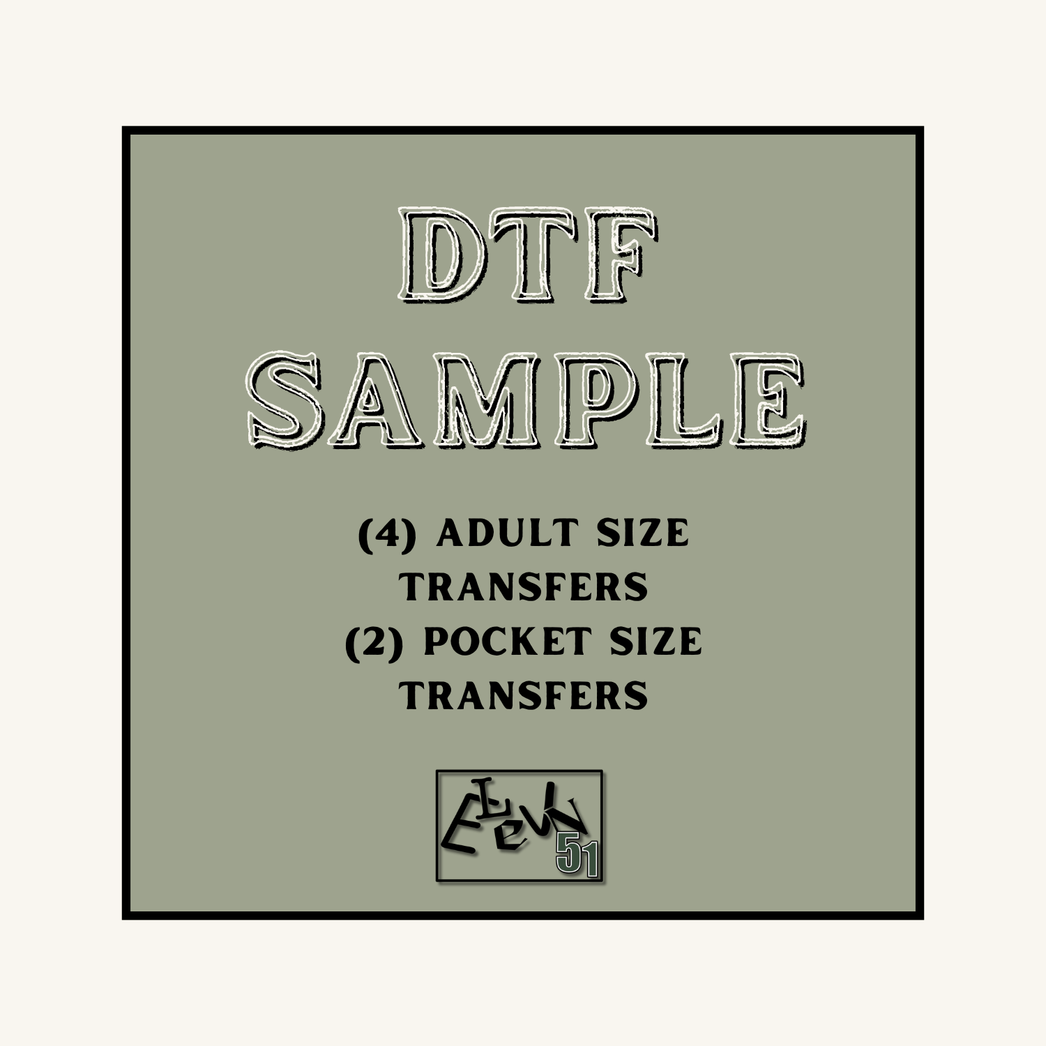 Elevn51 - DTF Custom Prints & Apparel